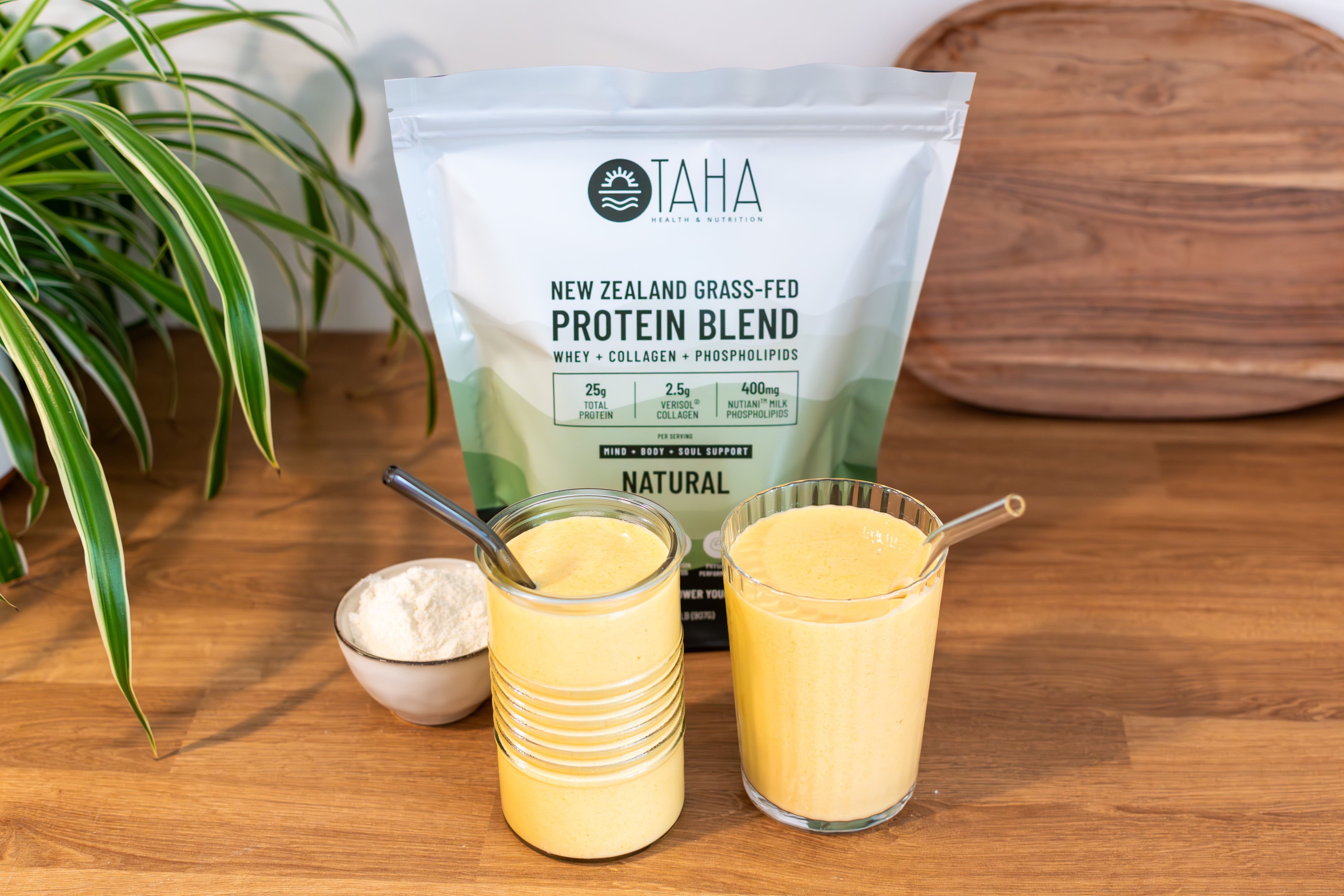 TAHA Sunshine protein smoothie – TAHA Health & Nutrition
